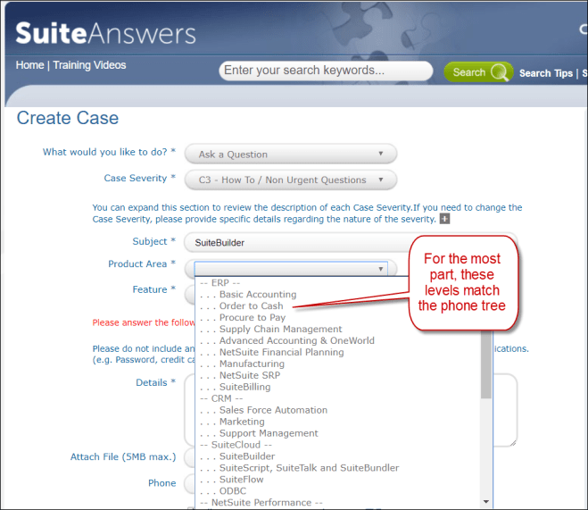 Navigating NetSuite’s Support Menus – NetSuite Experiences