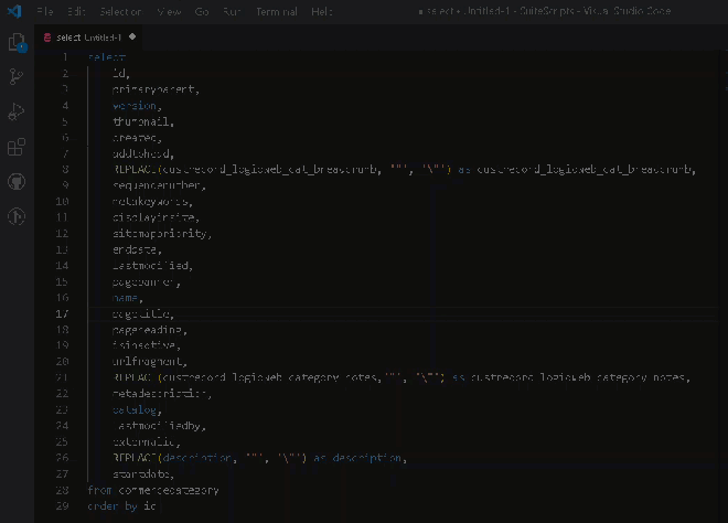 vsCode: Sorting Lines of text – NetSuite Experiences